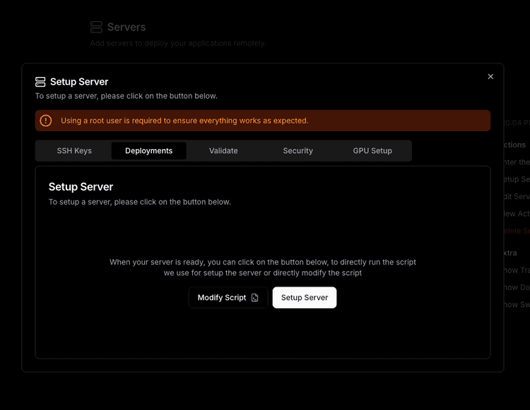 Deployments | Dokploy