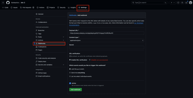Auto Deploy | Dokploy